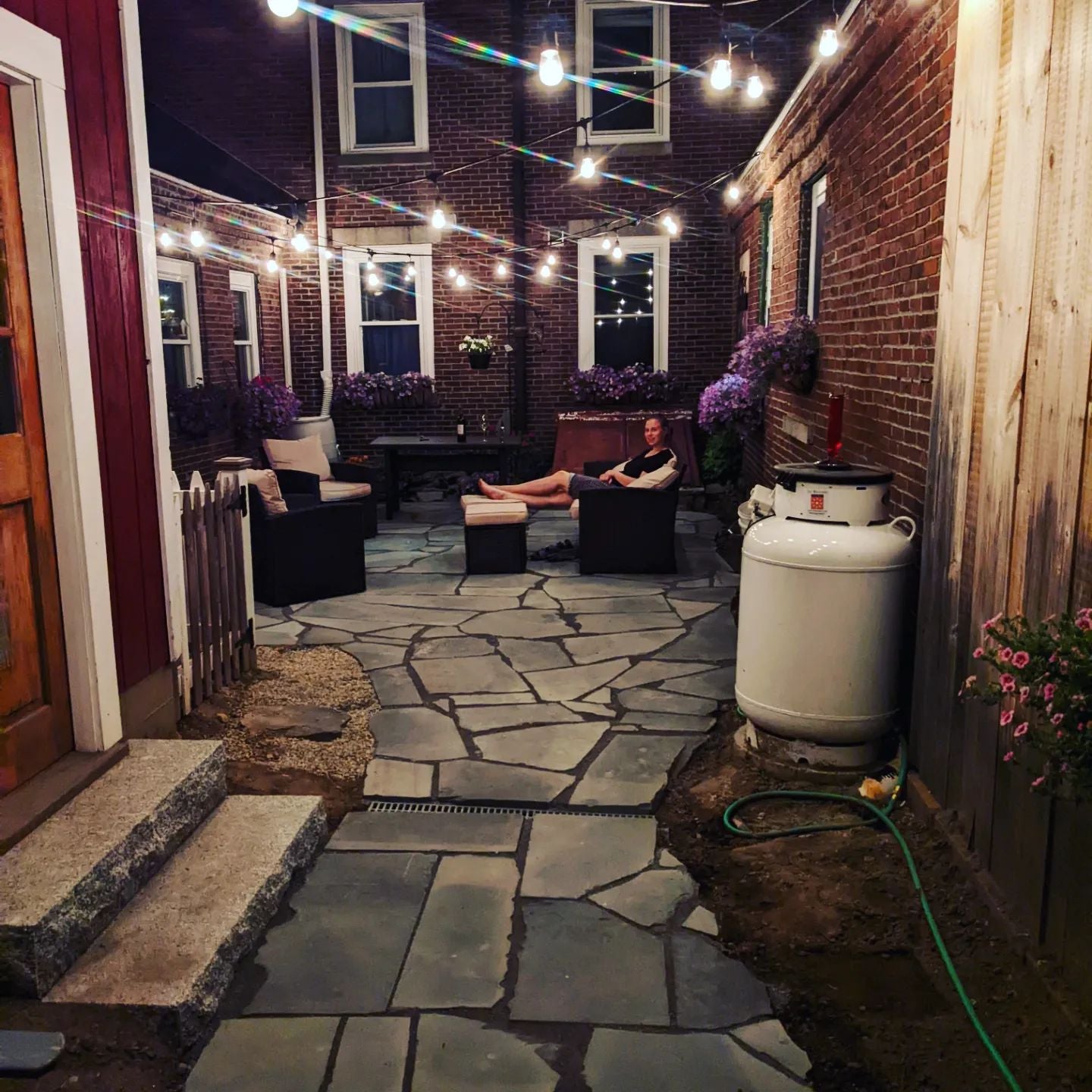 Our Courtyard Summer Project! – Joy Lane Farm