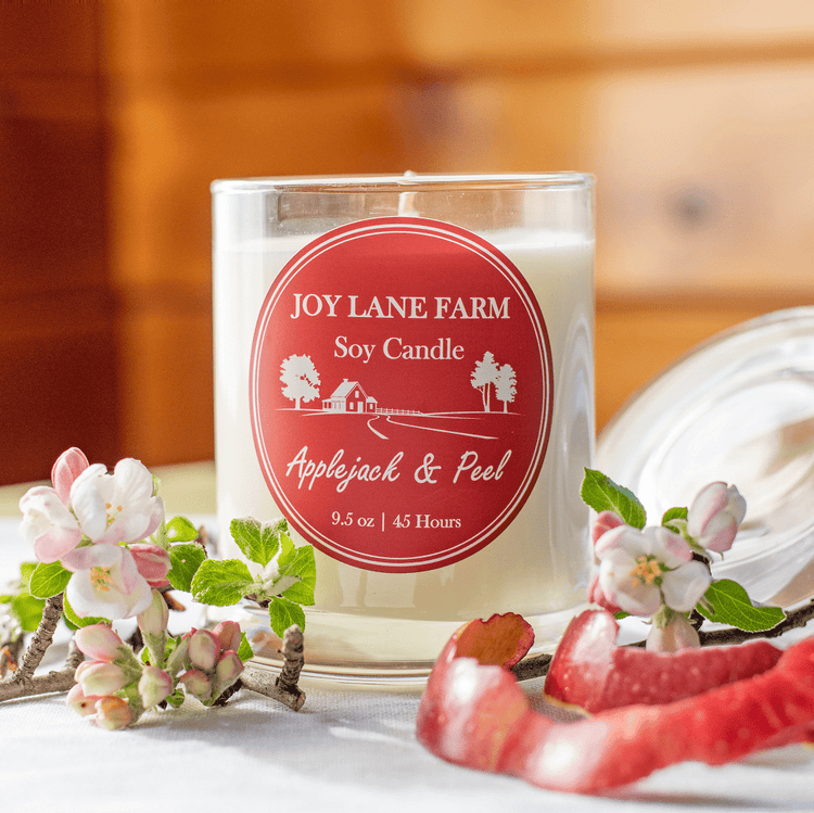 Kick Off Fall with the Perfect Apple Cinnamon Candle – Joy Lane Farm